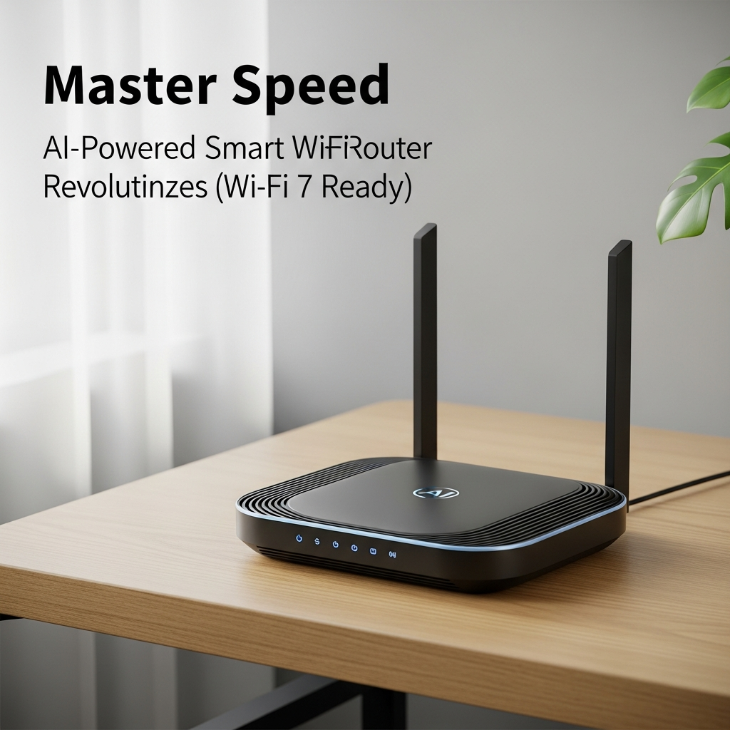 Master Speed: AIPowered Smart WiFi Router WiFi 7 Ready Revolutionizes ...